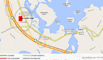 port severn hwy 400 gas donuts food open - on trail - Food & Lodging ...