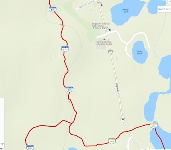 Cloyne trail closure - Main Clubhouse - Ontario Conditions
