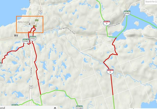 Trail Closures Near Powassan - Main Clubhouse - Ontario Conditions