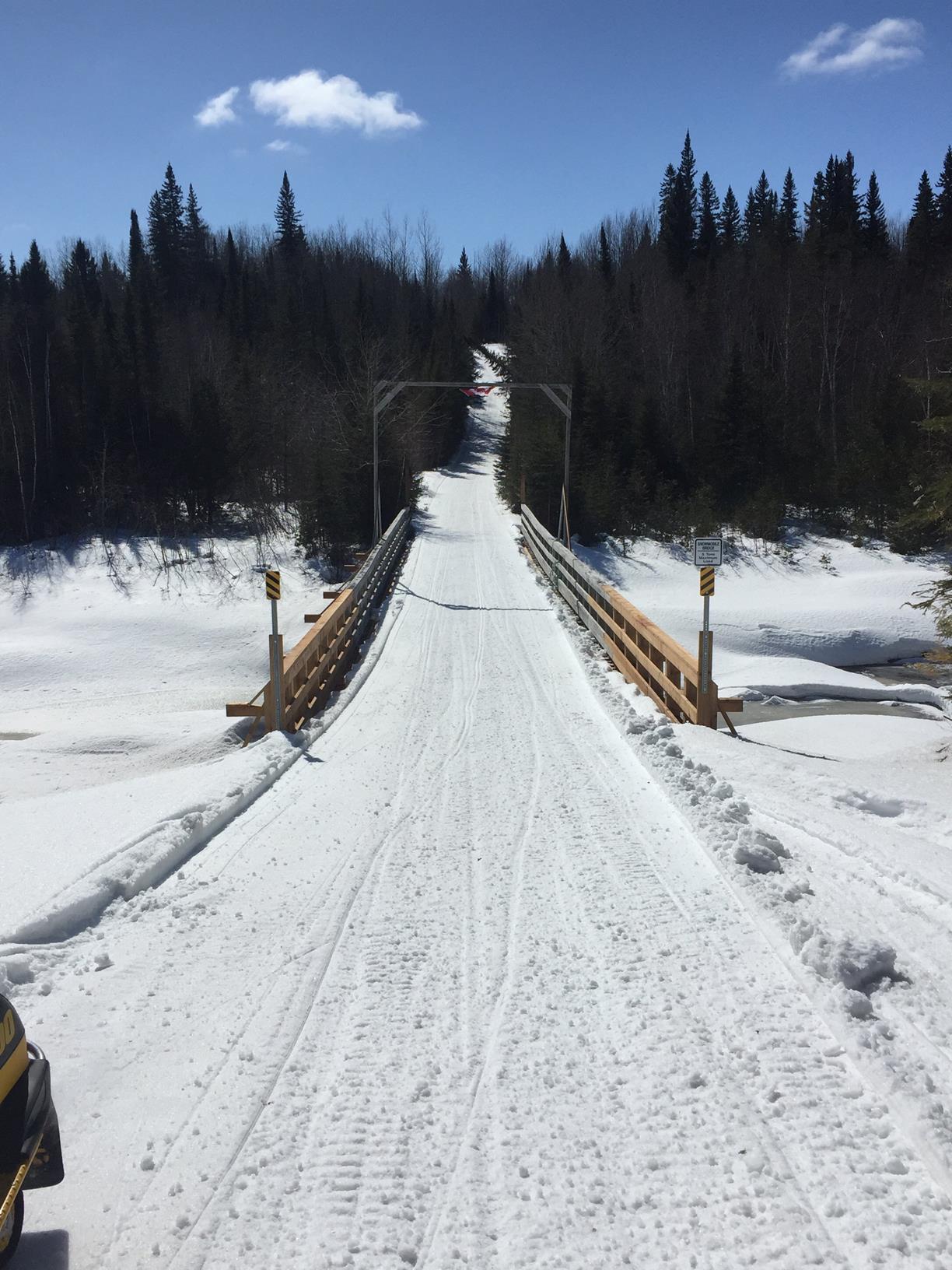 First trip to Cochrane. - Main Clubhouse - Ontario Conditions