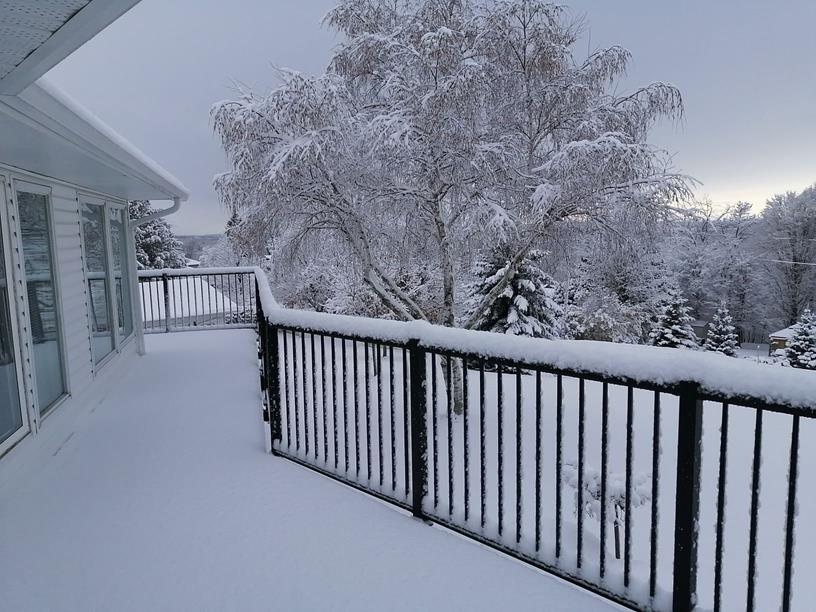 Parry Sound Early Snow!!!! - Page 2 - Main Clubhouse - Ontario Conditions
